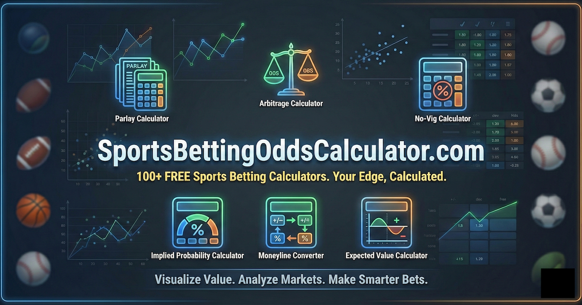 Sports Betting Odds Calculator | Free Odds Converter & Payout Calculator